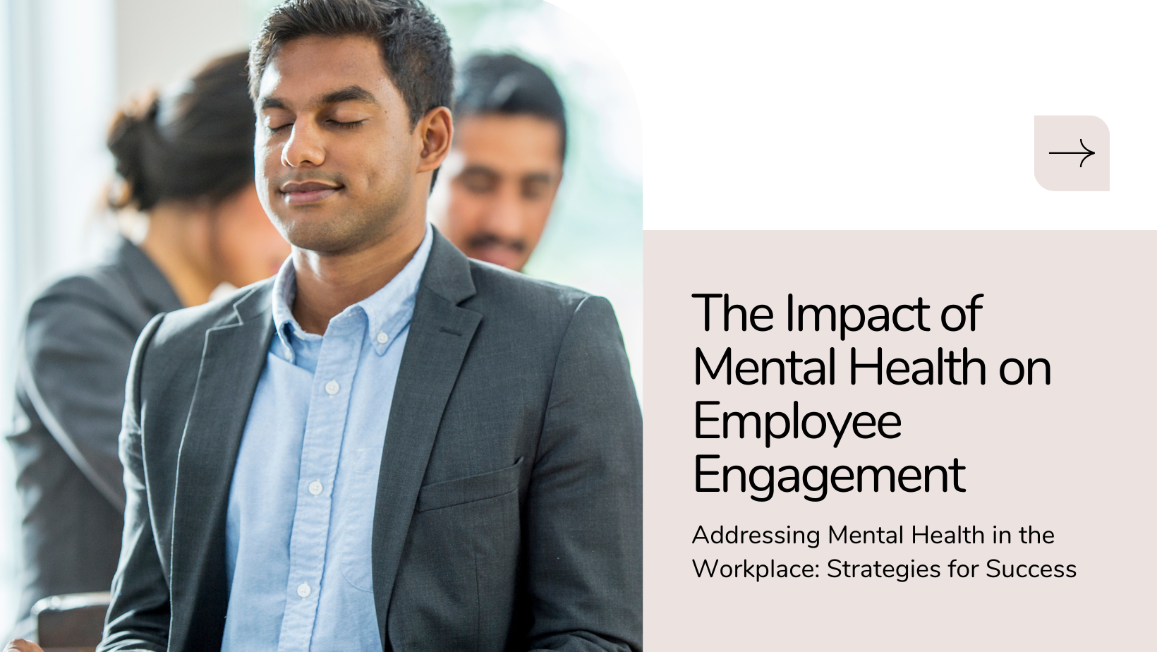 How does mental health increase employee engagement